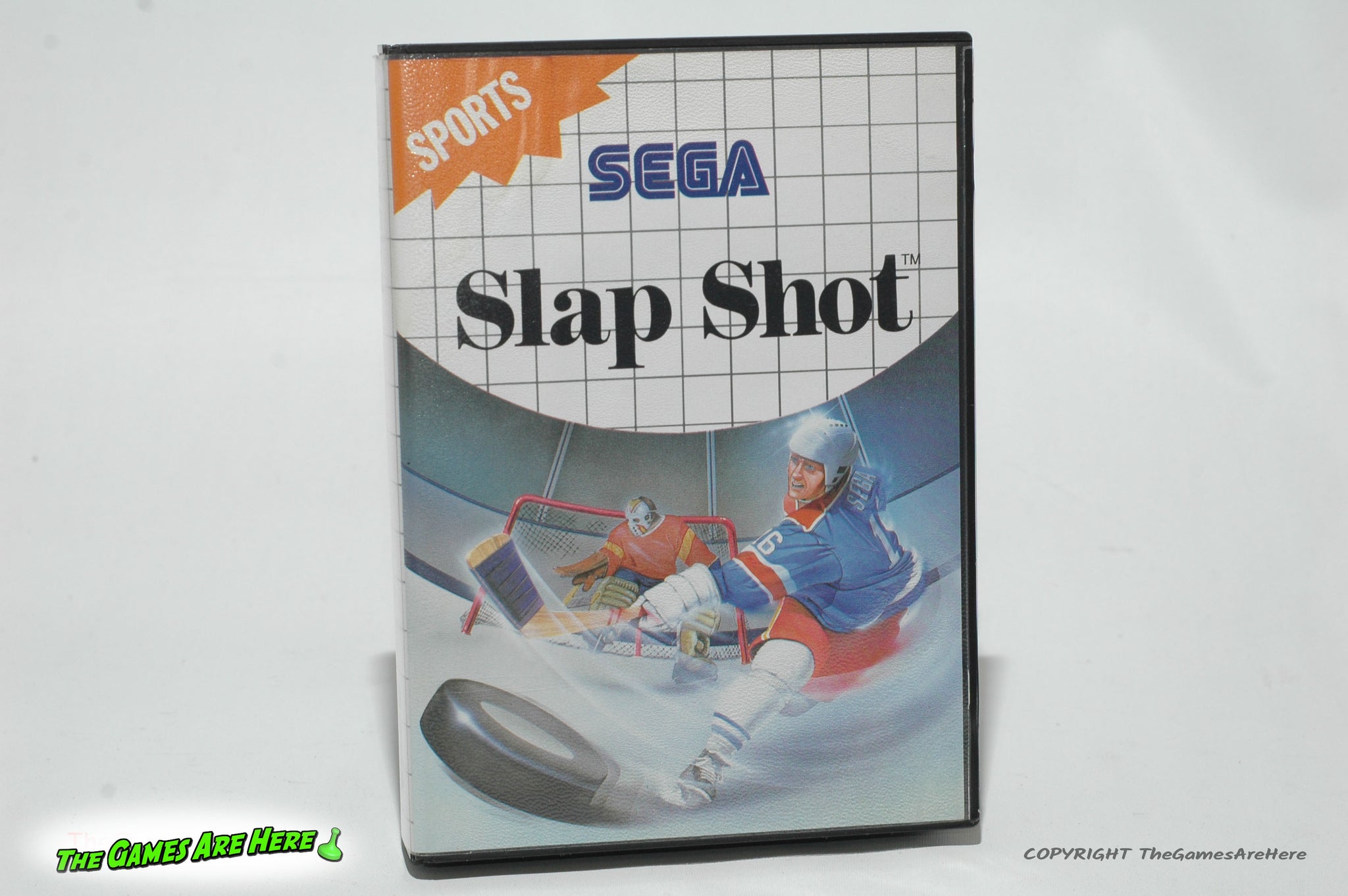 Slap Shot - Sega Master System 1990 – The Games Are Here