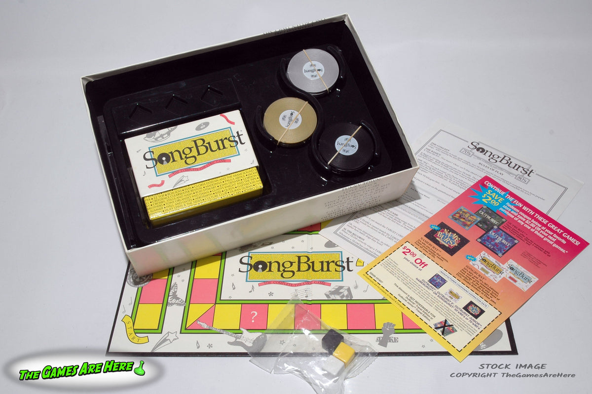 Songburst Complete the Lyric Game 70's & 80's - Hersch 1992 – The Games ...