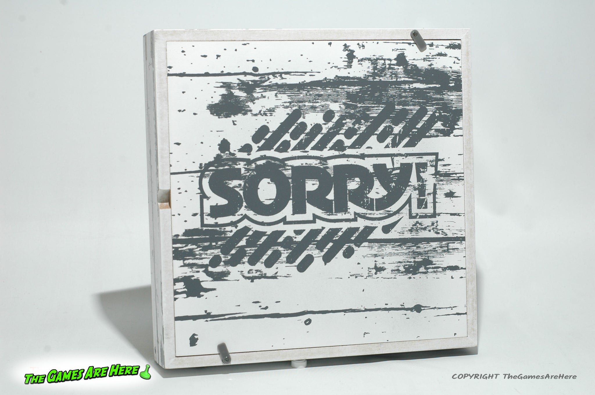 Sorry! Game Rustic Edition in Wooden Box - Hasbro 2017 – The Games Are Here
