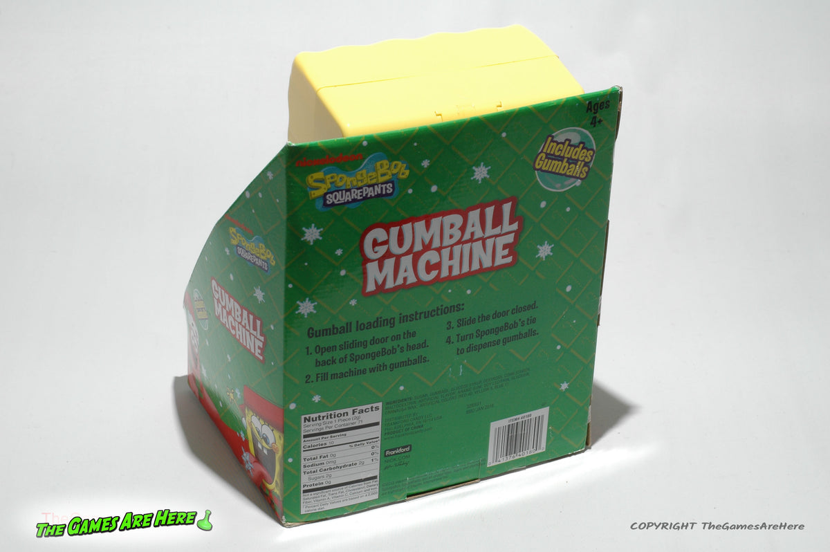 SpongeBob Squarepants Gumball Machine - Frankford \Viacom 2013 – The ...
