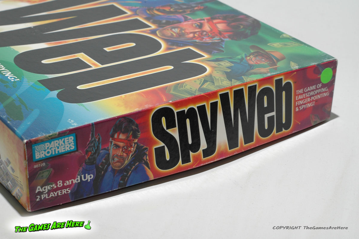 Spy Web Game - Parker Brothers 1997 – The Games Are Here
