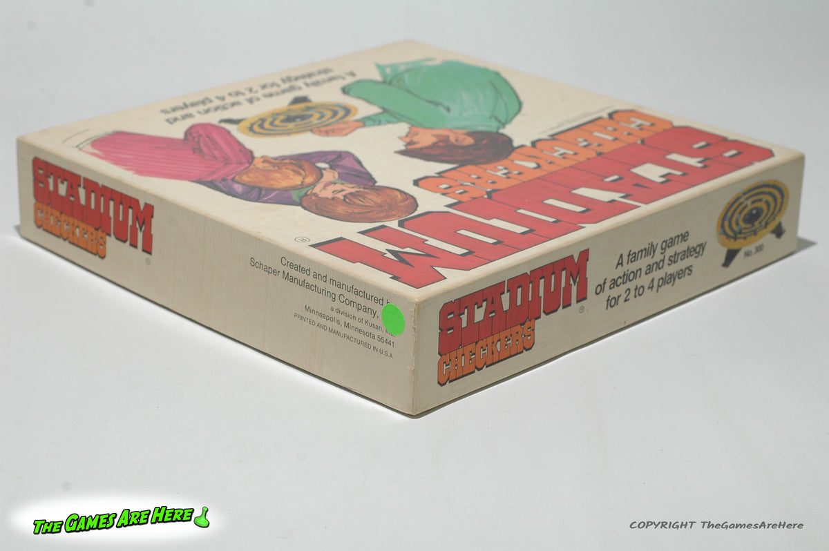 Stadium Checkers - Schaper 1973 – The Games Are Here