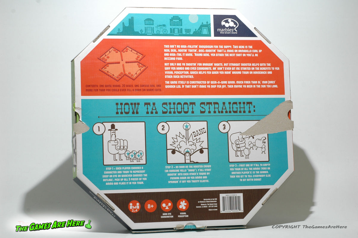 Straight Shooter Game - Marbles the Brain Store 2014 – The Games Are Here