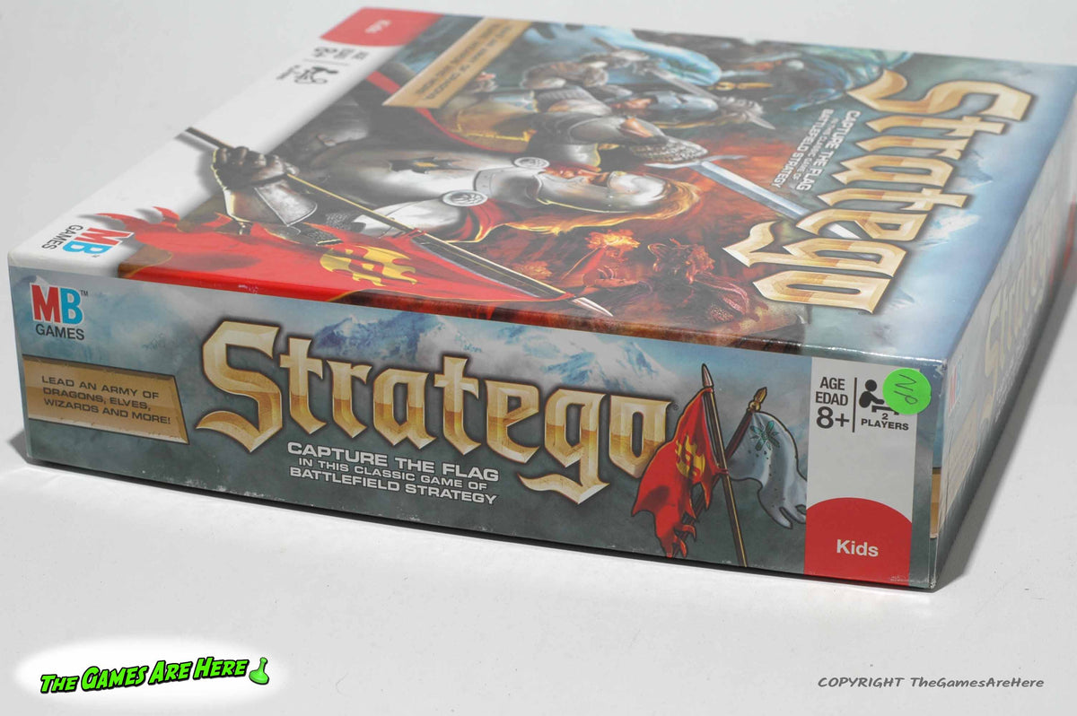 Stratego Battle Game Ice Vs. Fire - Milton Bradley 2008 w New Parts ...