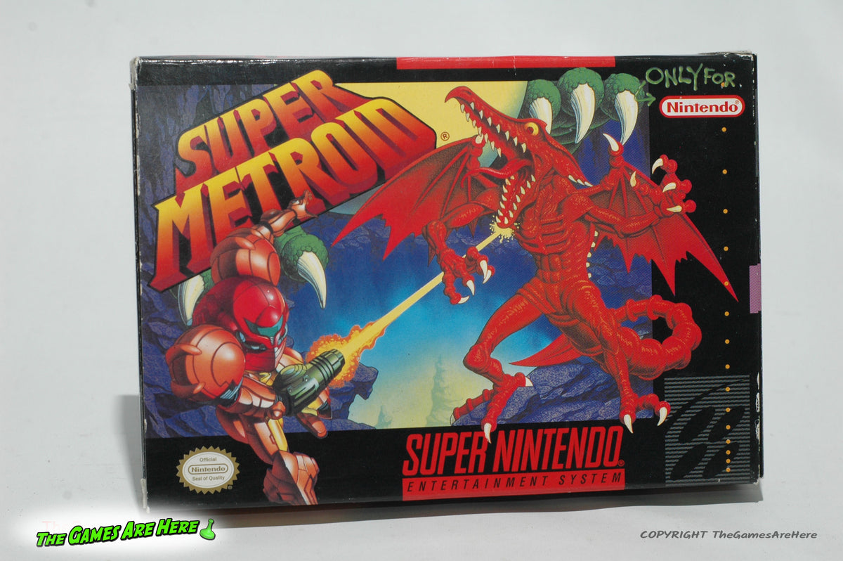 Super Metroid - Super Nintendo 1994 – The Games Are Here