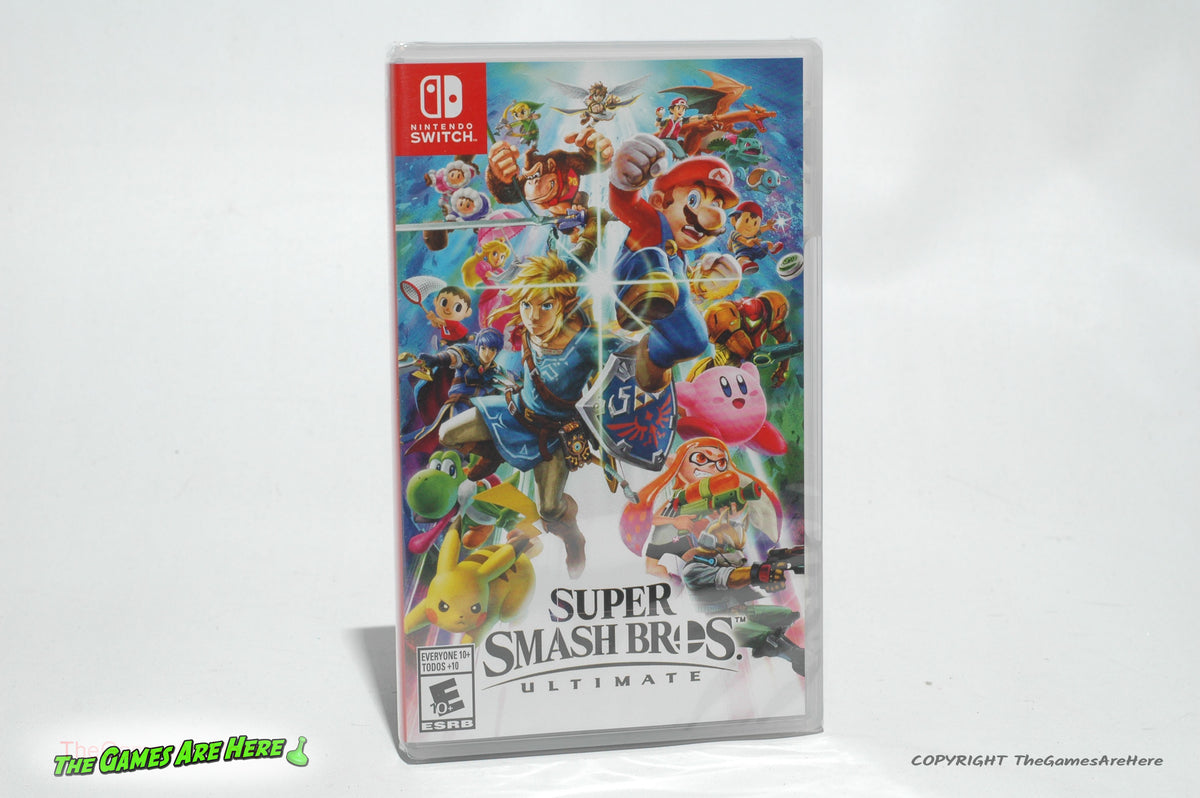 Super Smash Bros. Ultimate - Nintendo Switch 2018 Brand New – The Games ...