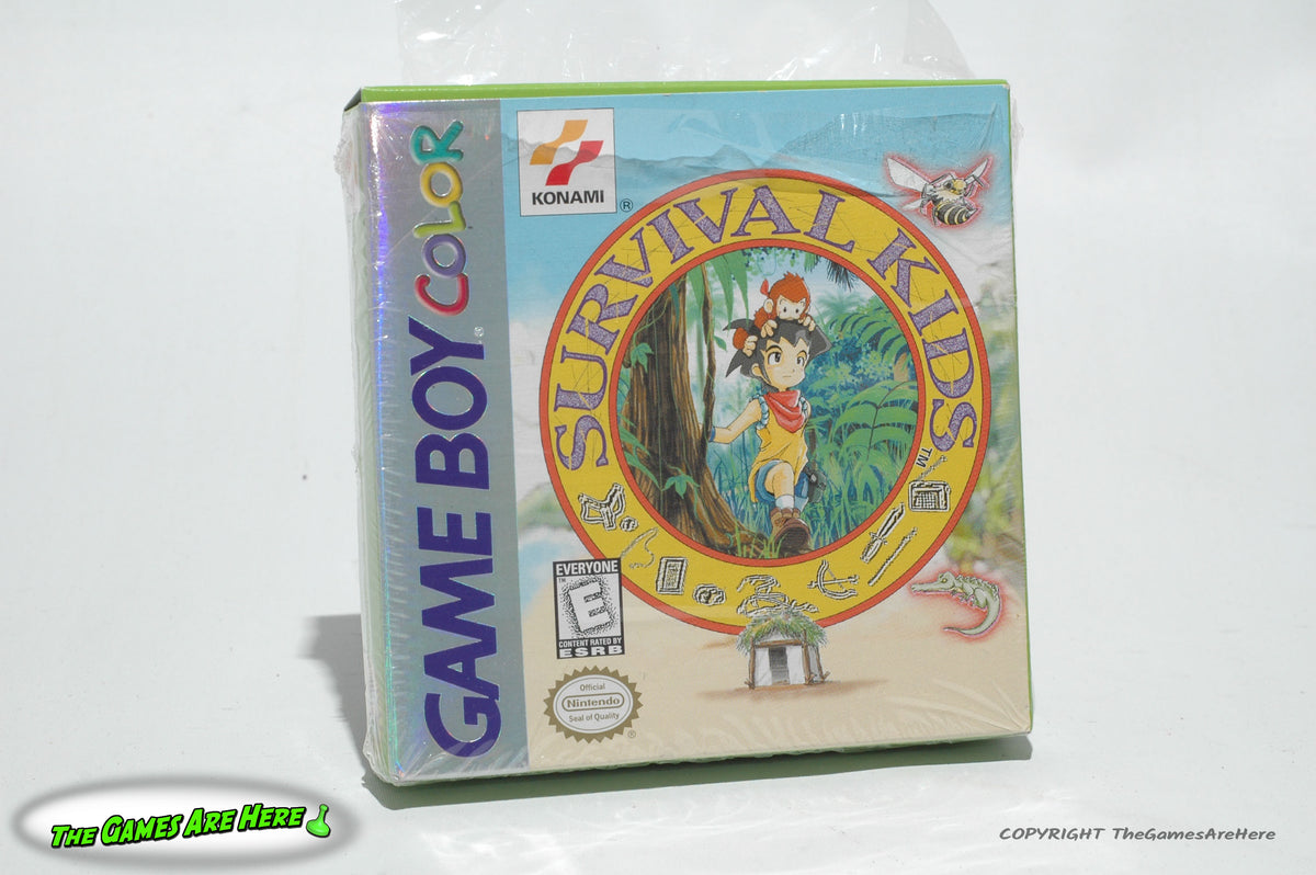 Survival Kids - Nintendo Game Boy Color, Konami 1999 – The Games Are Here