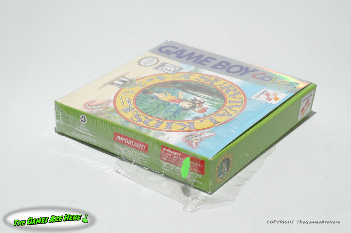 Survival Kids - Nintendo Game Boy Color, Konami 1999 – The Games Are Here