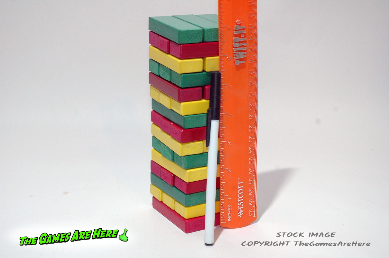 Timber Block Tower Game - Discovery Toys 1991 – The Games Are Here