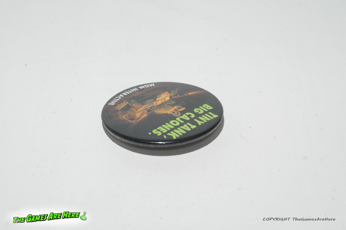 Tiny Tank Promotional Button E-3 1998 - MGM Interactive – The Games Are ...