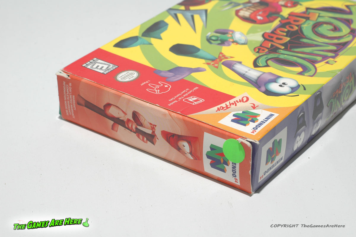 Tonic Trouble - Nintendo 64, Ubi Soft 1999 w E3 Sticker – The Games Are ...