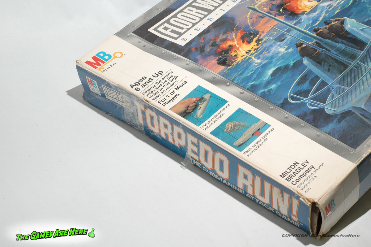 Torpedo Run! Game - Milton Bradley 1986 w Repaired Board – The Games ...