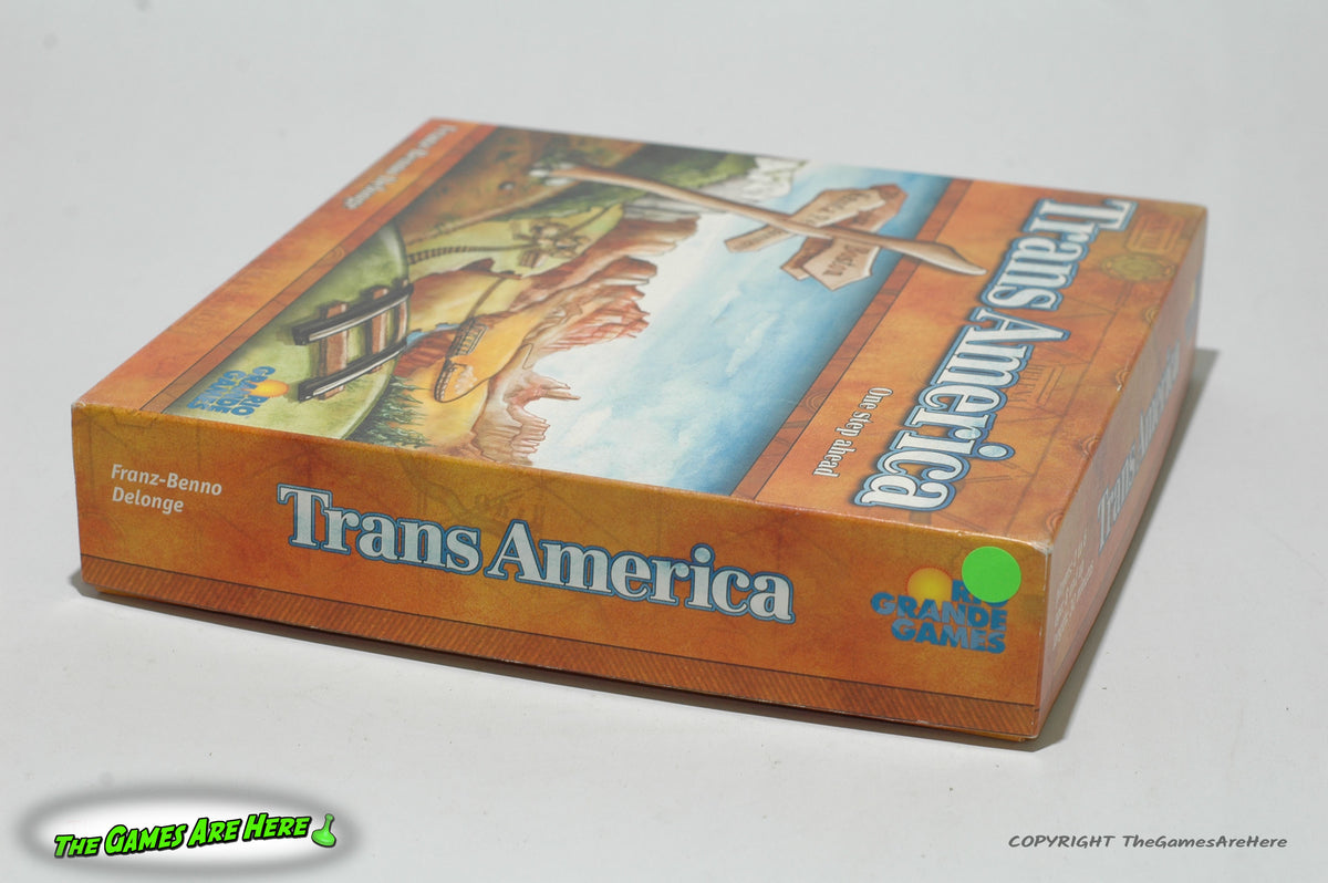 Trans America Game - Rio Grande Games 2002 – The Games Are Here