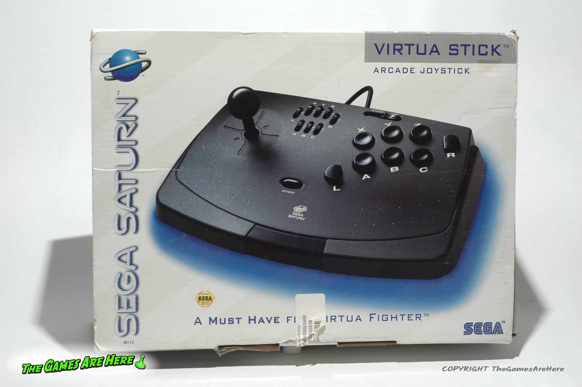Virtua Stick Arcade Joystick - Sega Saturn, 1995 Opened Box – The Games ...