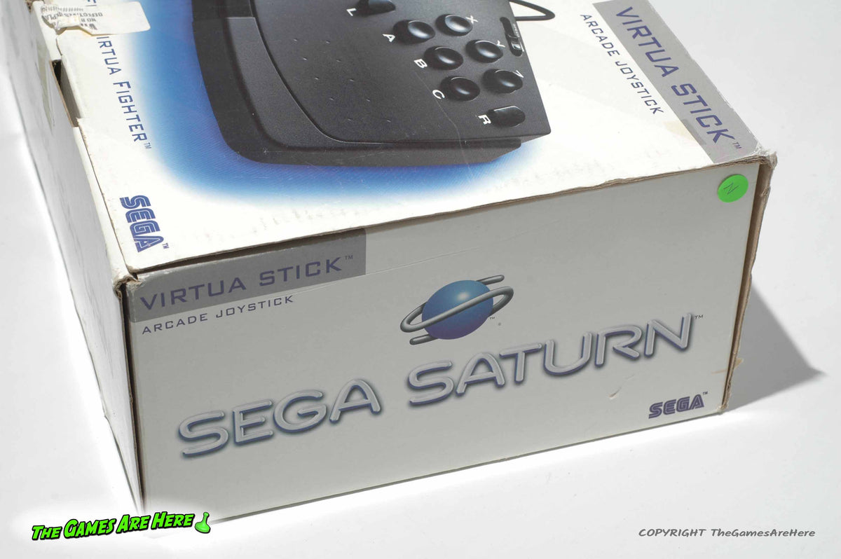 Virtua Stick Arcade Joystick - Sega Saturn, 1995 Opened Box – The Games ...