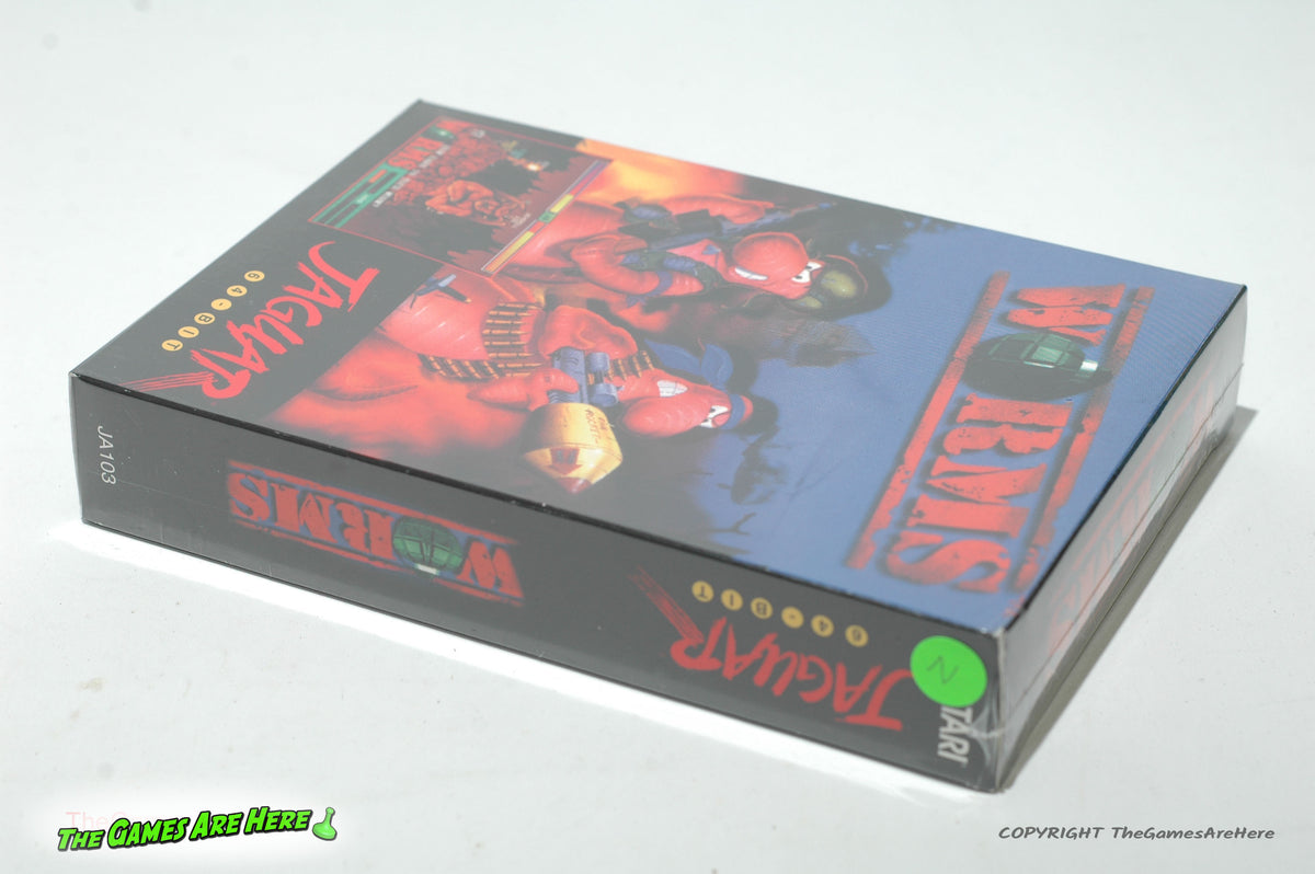 Worms - Atari Jaguar, Telegames 1998 Brand New – The Games Are Here