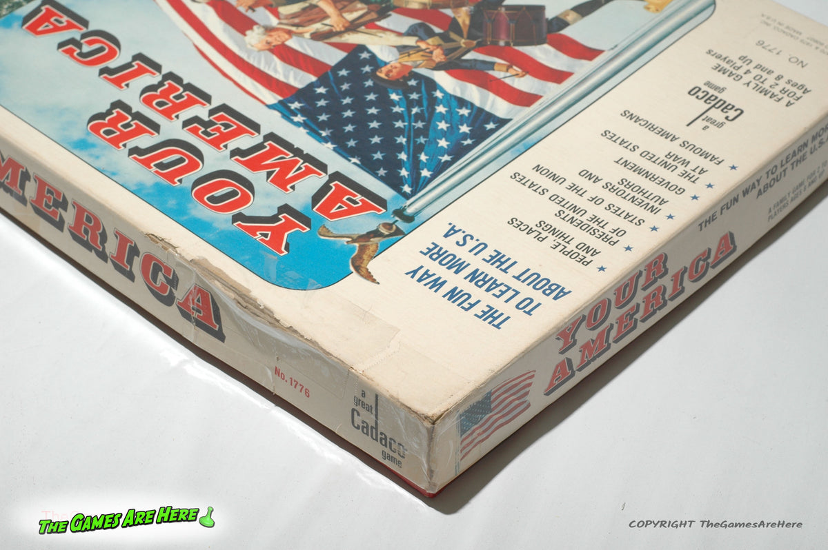 Your America Bicentennial Edition - Cadaco 1975 – The Games Are Here
