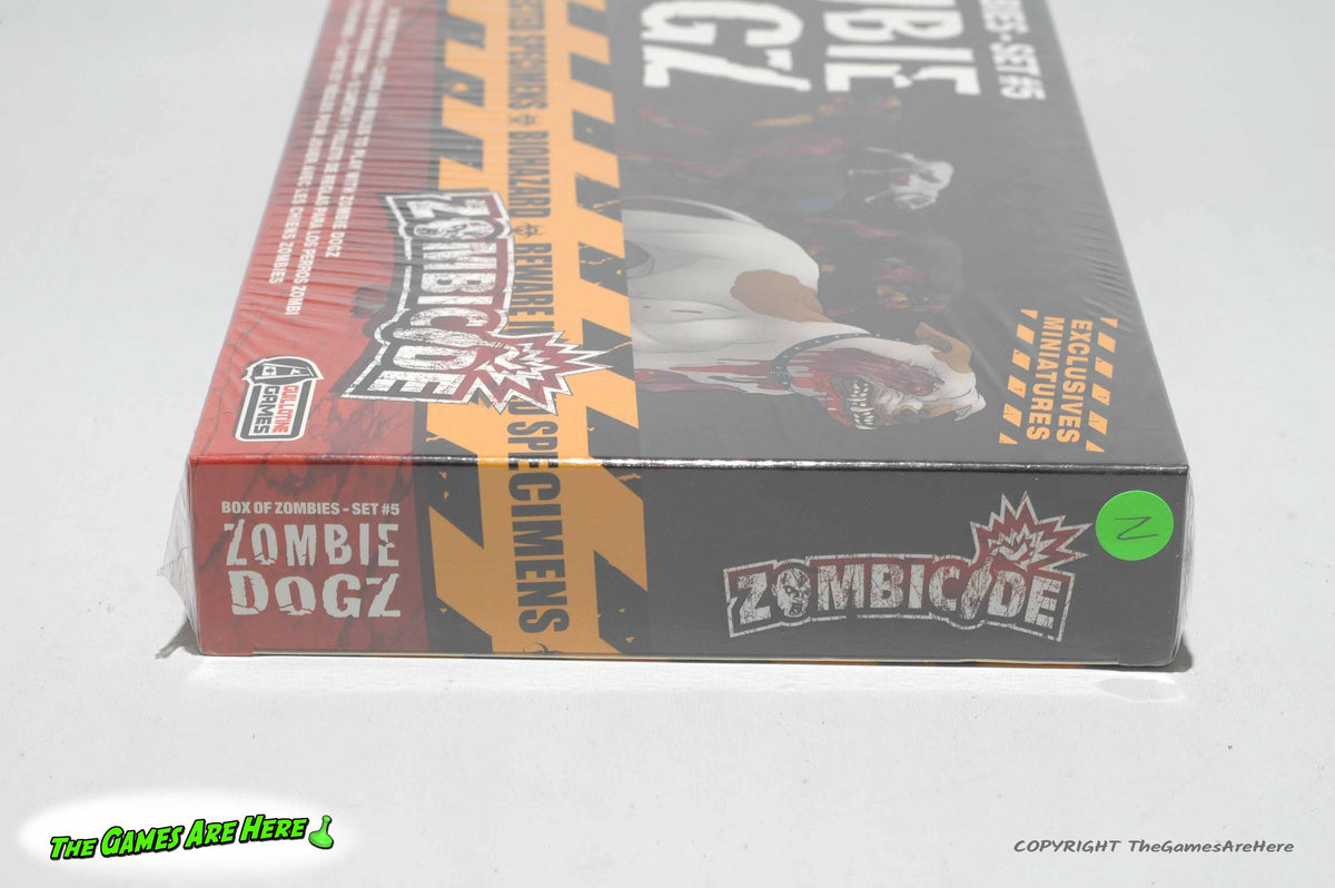 Zombicide Box of Zombies Set # 5 Zombie Dogz - Guillotine Games 2013 B ...