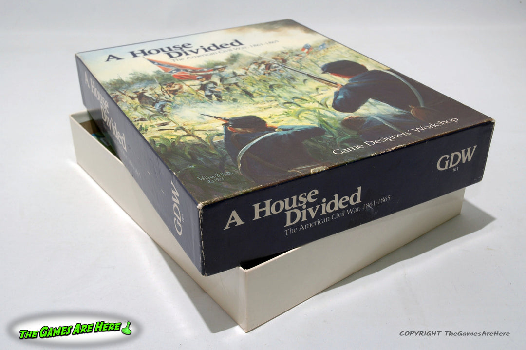 A House Divided Board Game - GDW 1981 – The Games Are Here
