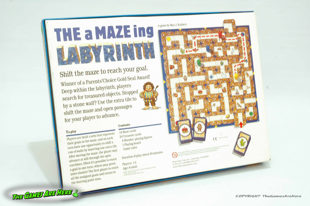 The Amazing Labyrinth Game - Ravensburger 2002 – The Games Are Here
