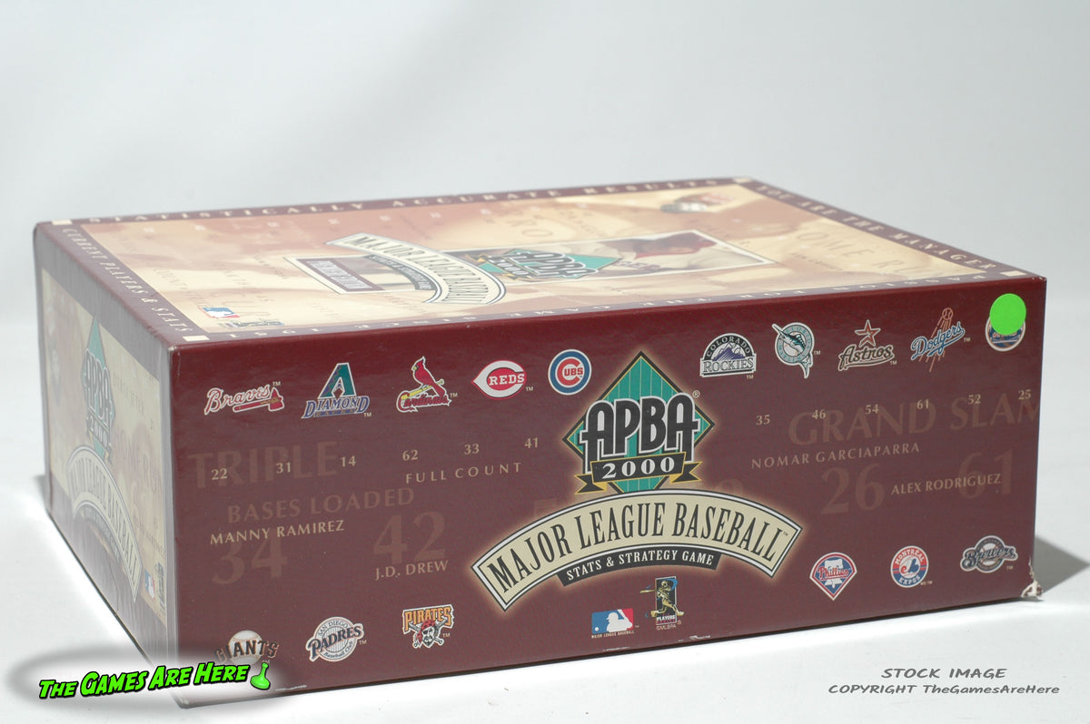 APBA 2000 Major League Baseball Premiere Edition - APBA 2000 – The ...
