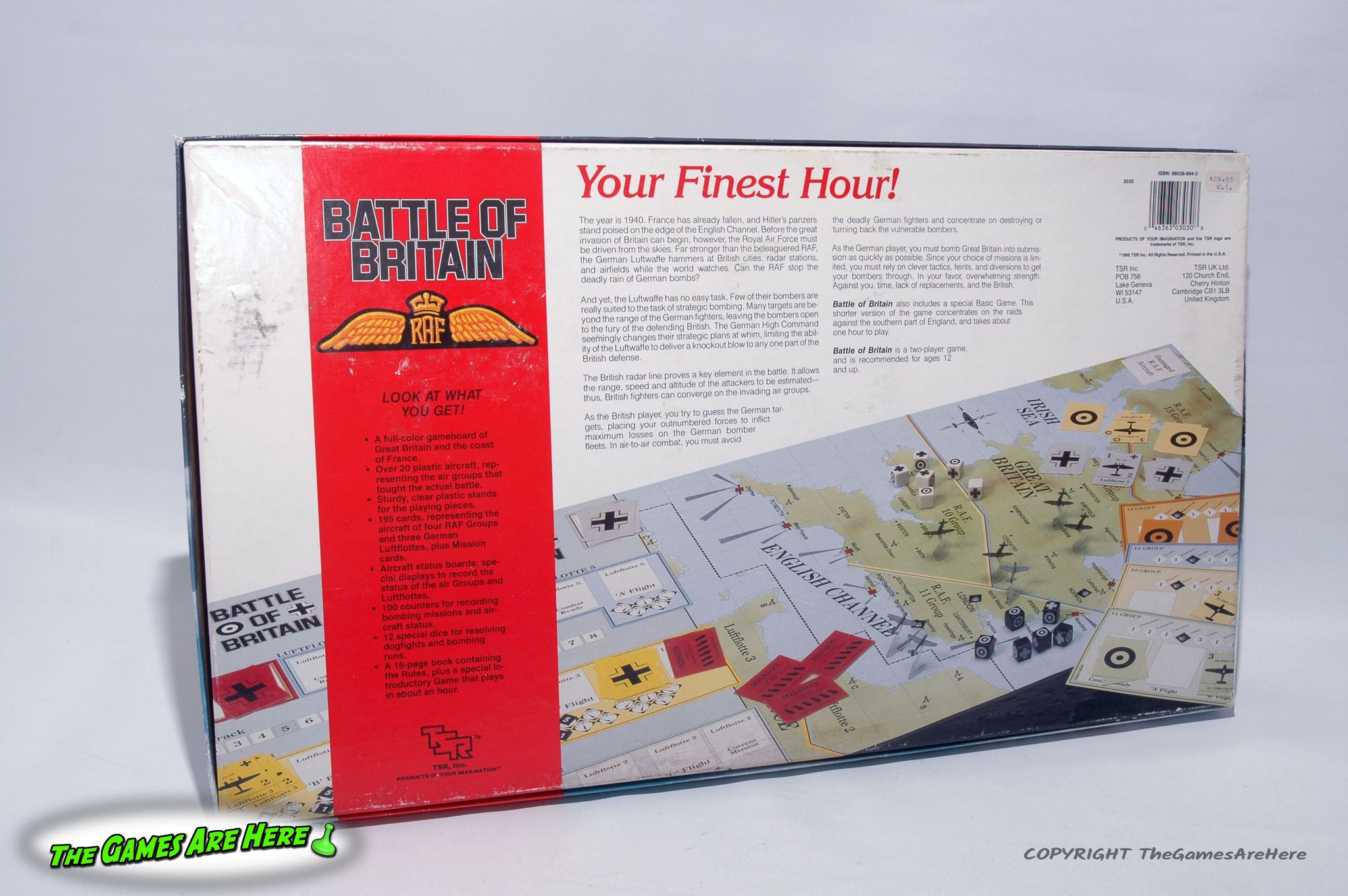Battle of Britain War Game - TSR 1990 – The Games Are Here