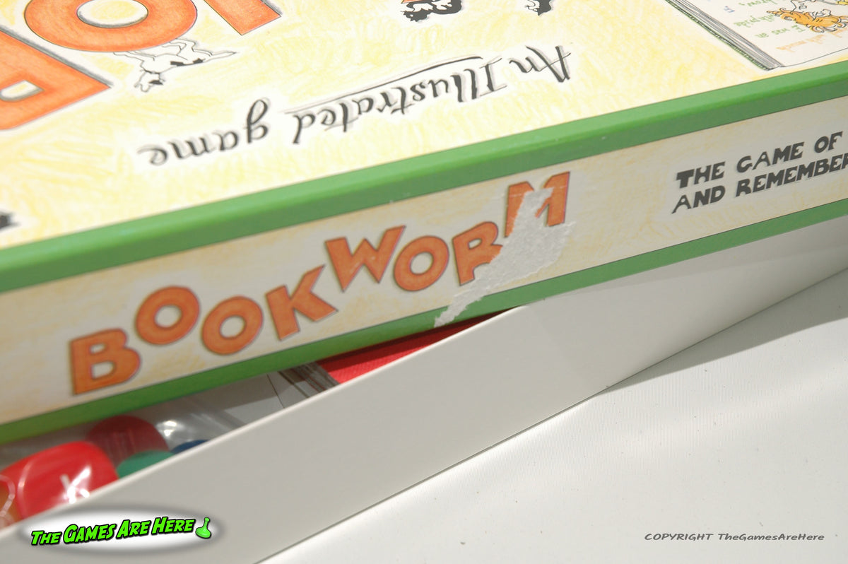 Bookworm Game of Reading and Remembering - Oxford Games 1994 w New Car ...