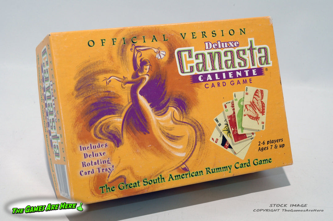 Canasta Caliente Deluxe Card Game - Winning Moves 2003 w New Cards ...