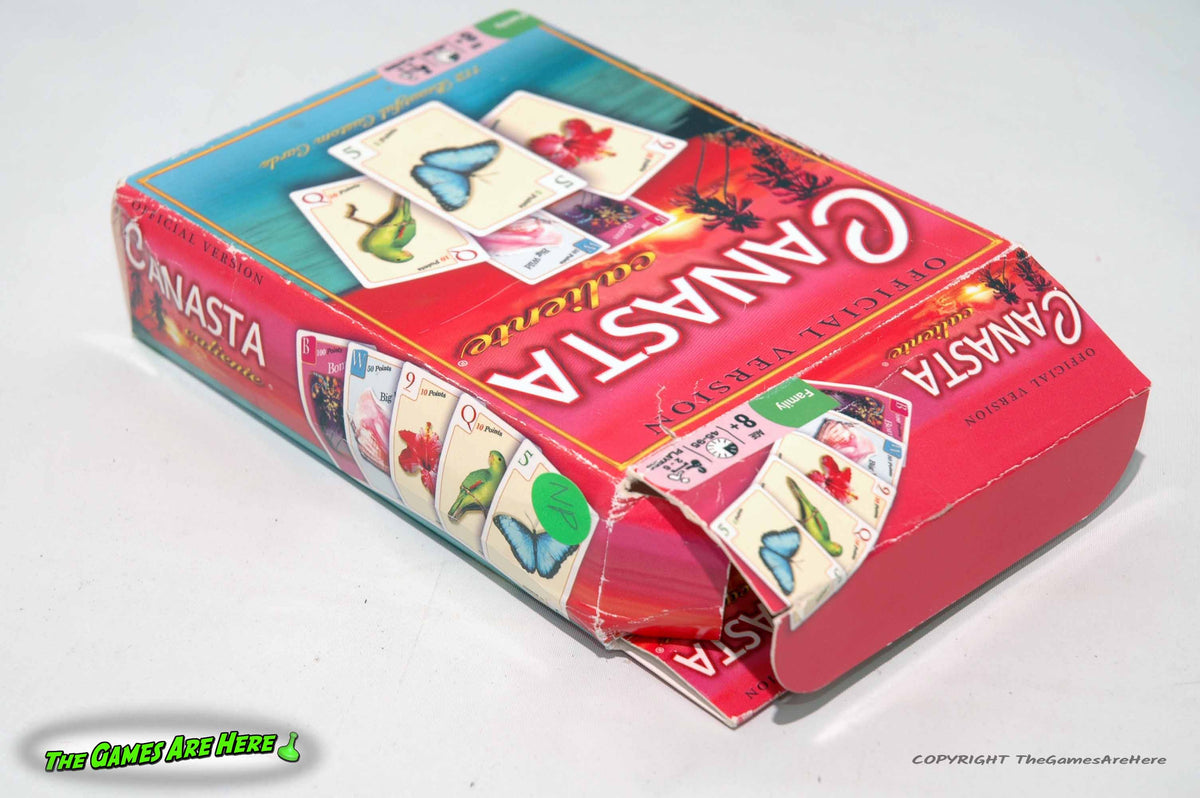Canasta Caliente Card Game - Winning Moves 2008 w New Cards and Box We ...