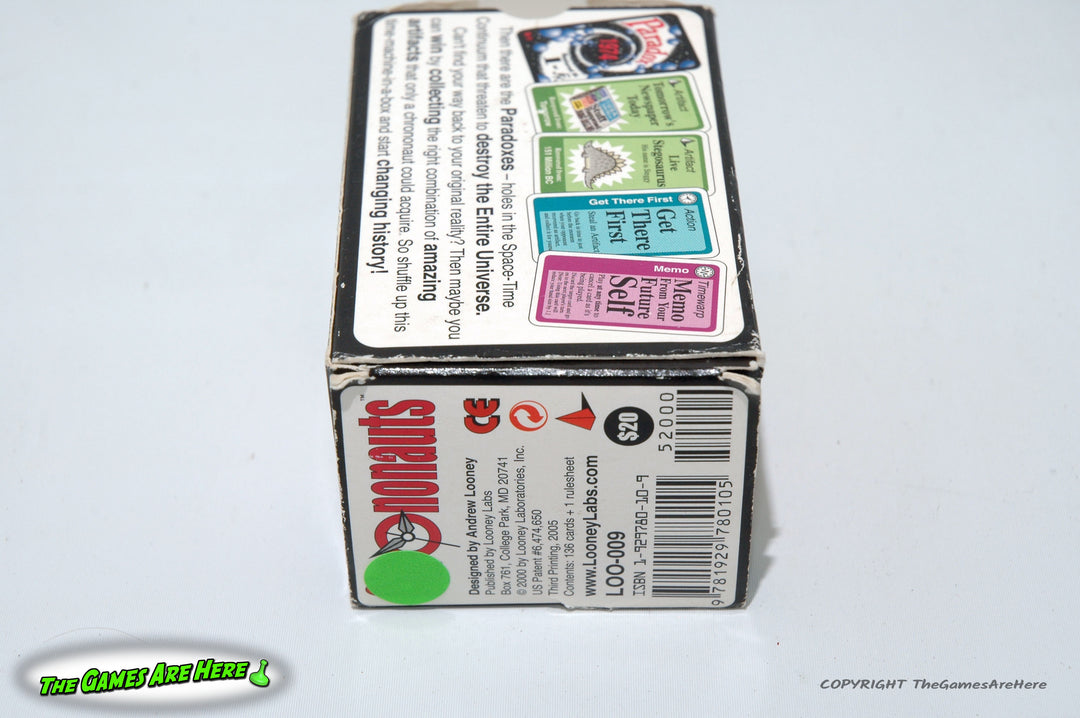 Chrononauts Game - Looney Labs 2000 w New Cards – The Games Are Here