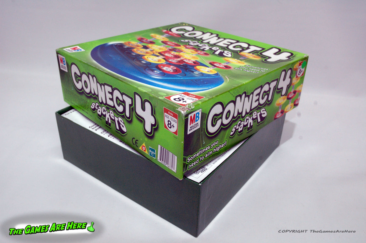 Connect 4 Stackers Game - Milton Bradley 2006 – The Games Are Here