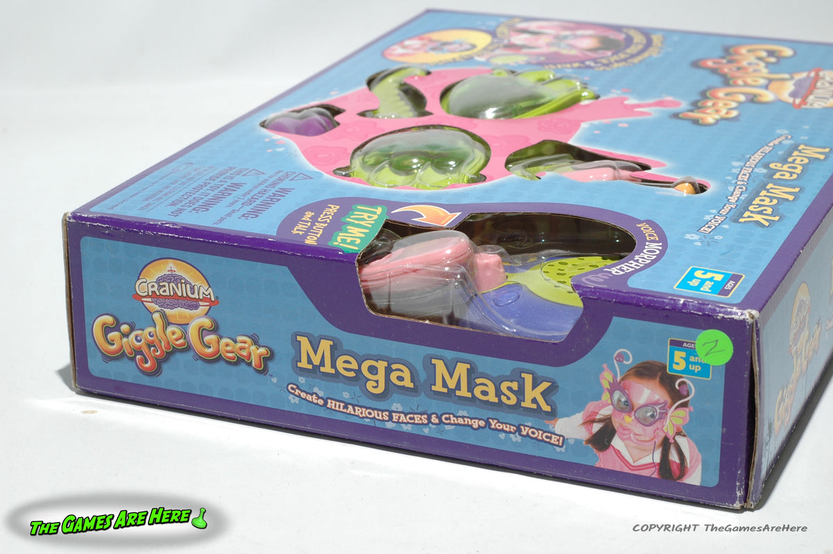 Cranium Giggle Gear Mega Mask - Cranium 2006 Brand New – The Games Are Here