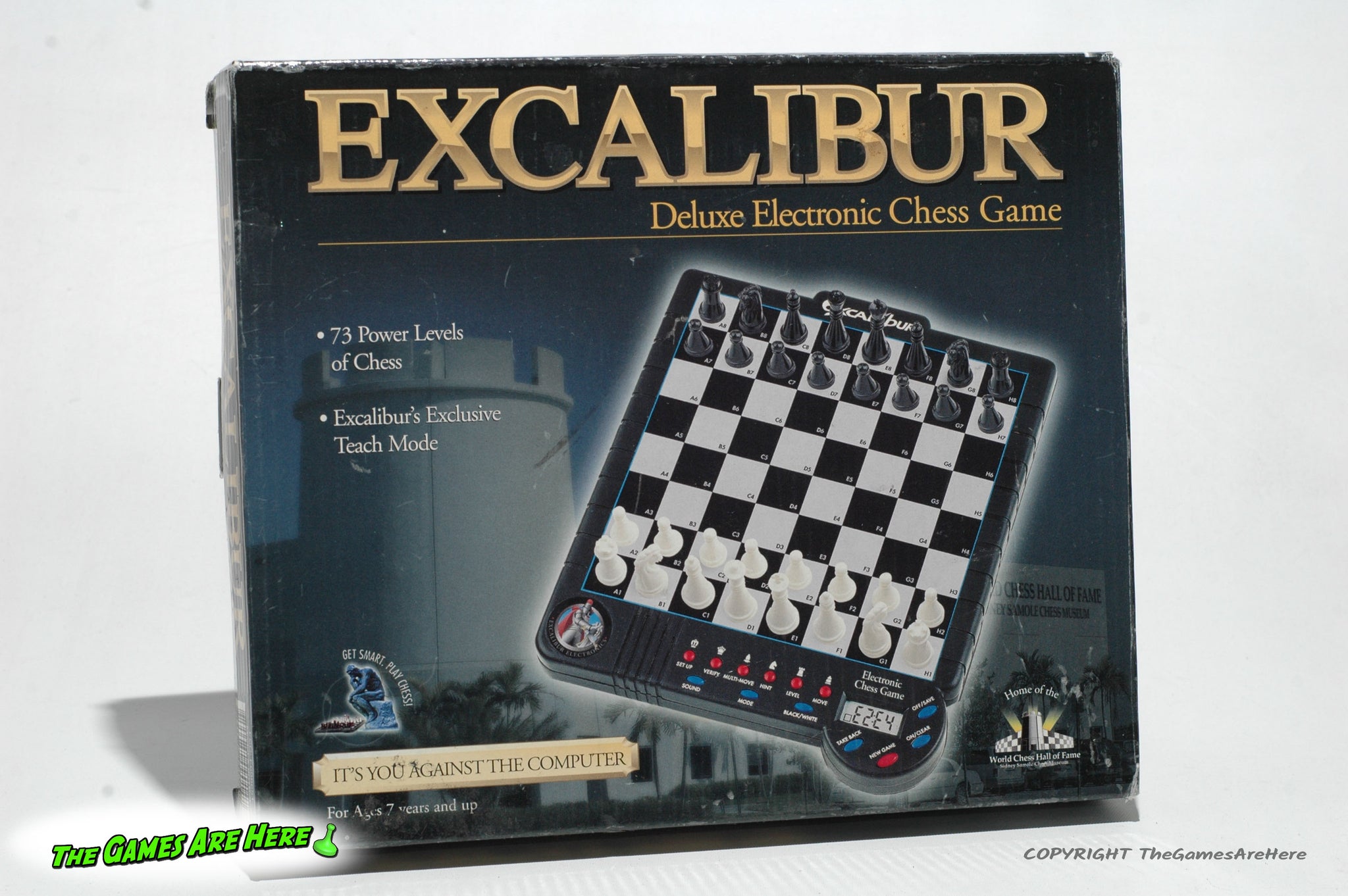 Excalibur Deluxe Electronic Chess Game #901E-4 - Excalibur Electronics ...