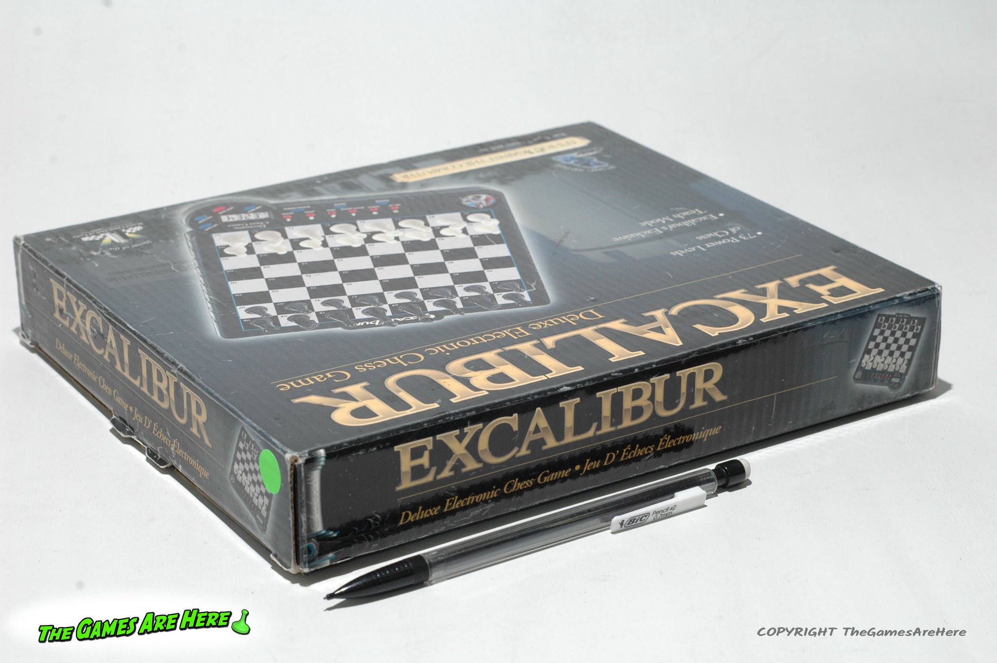 Excalibur Deluxe Electronic Chess Game #901E-4 - Excalibur Electronics ...