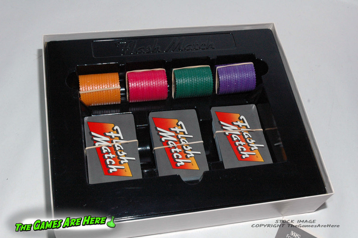 Flash Match VCR Game - Mattel 1986 – The Games Are Here
