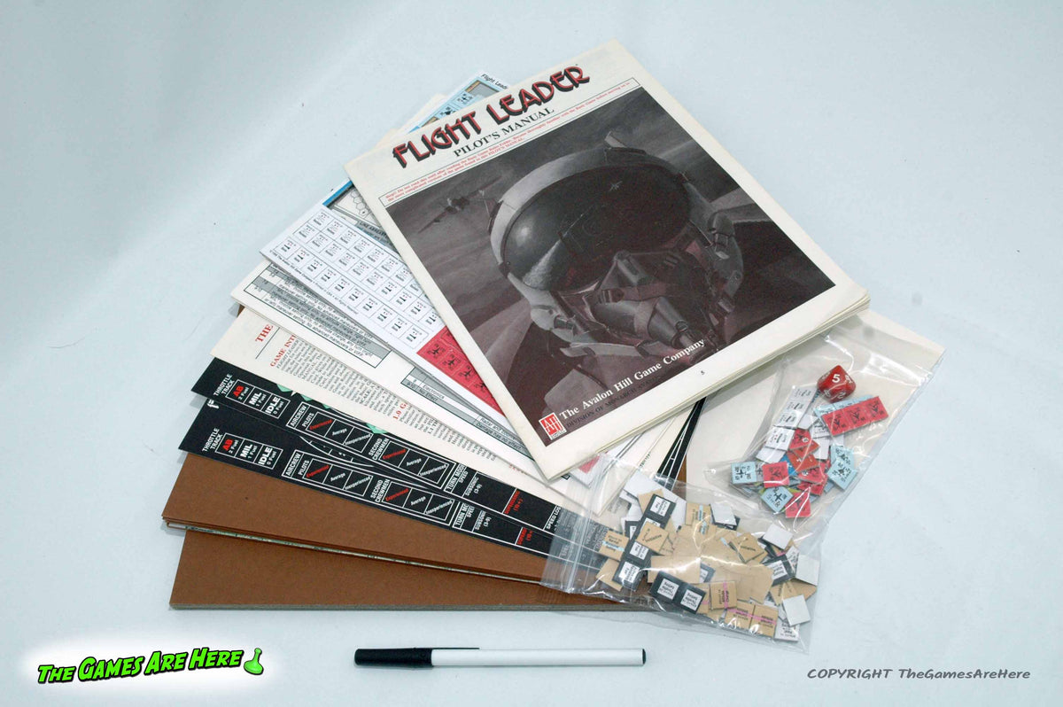 Flight Leader Game - Avalon Hill 1986 – The Games Are Here