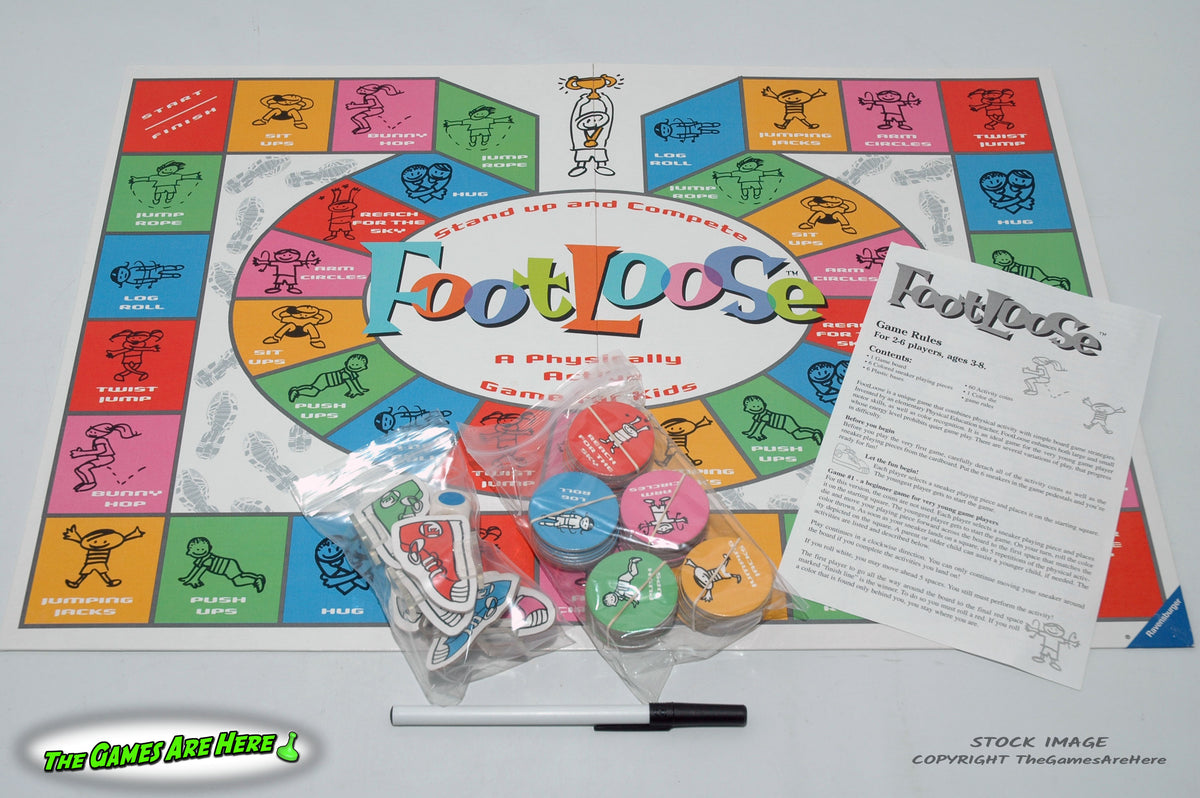 FootLoose Exercise Game - International Playthings 1996 – The Games Are ...