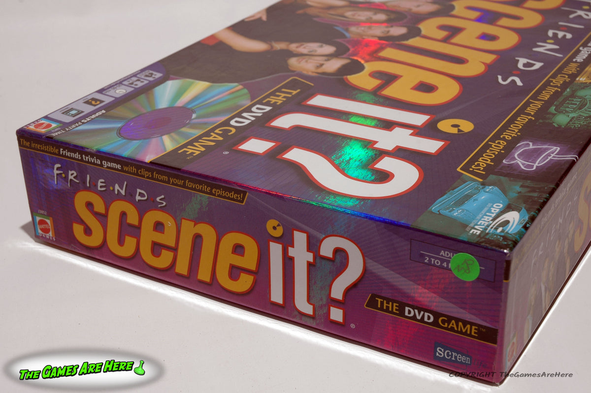 Friends Scene It? - Mattel 2005 with New Cards – The Games Are Here
