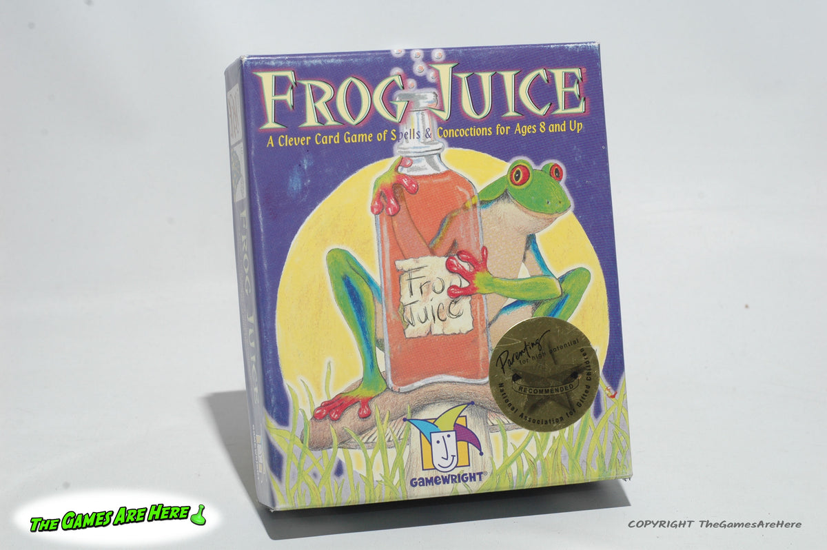 Frog Juice Card Game - Gamewright 2003 – The Games Are Here
