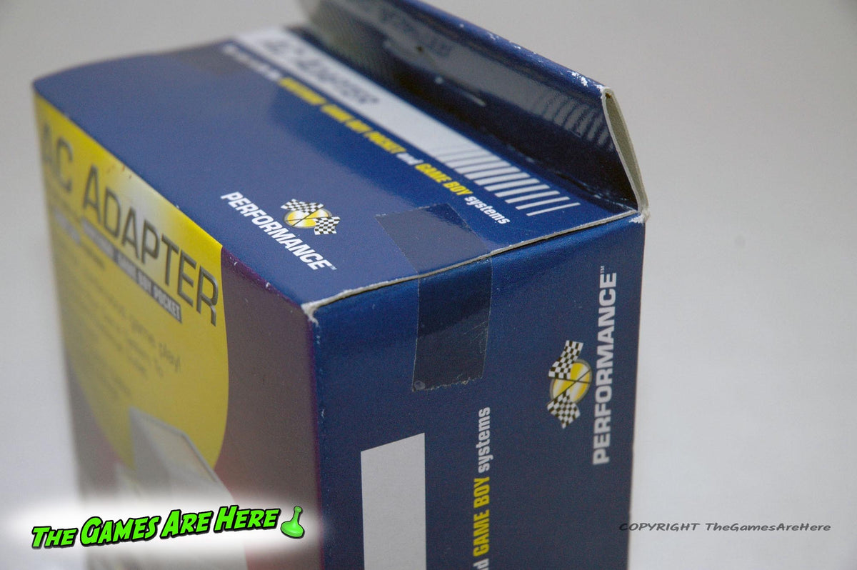 Game Boy Pocket / Game Boy AC Adapter - Performance 1997 Brand New ...