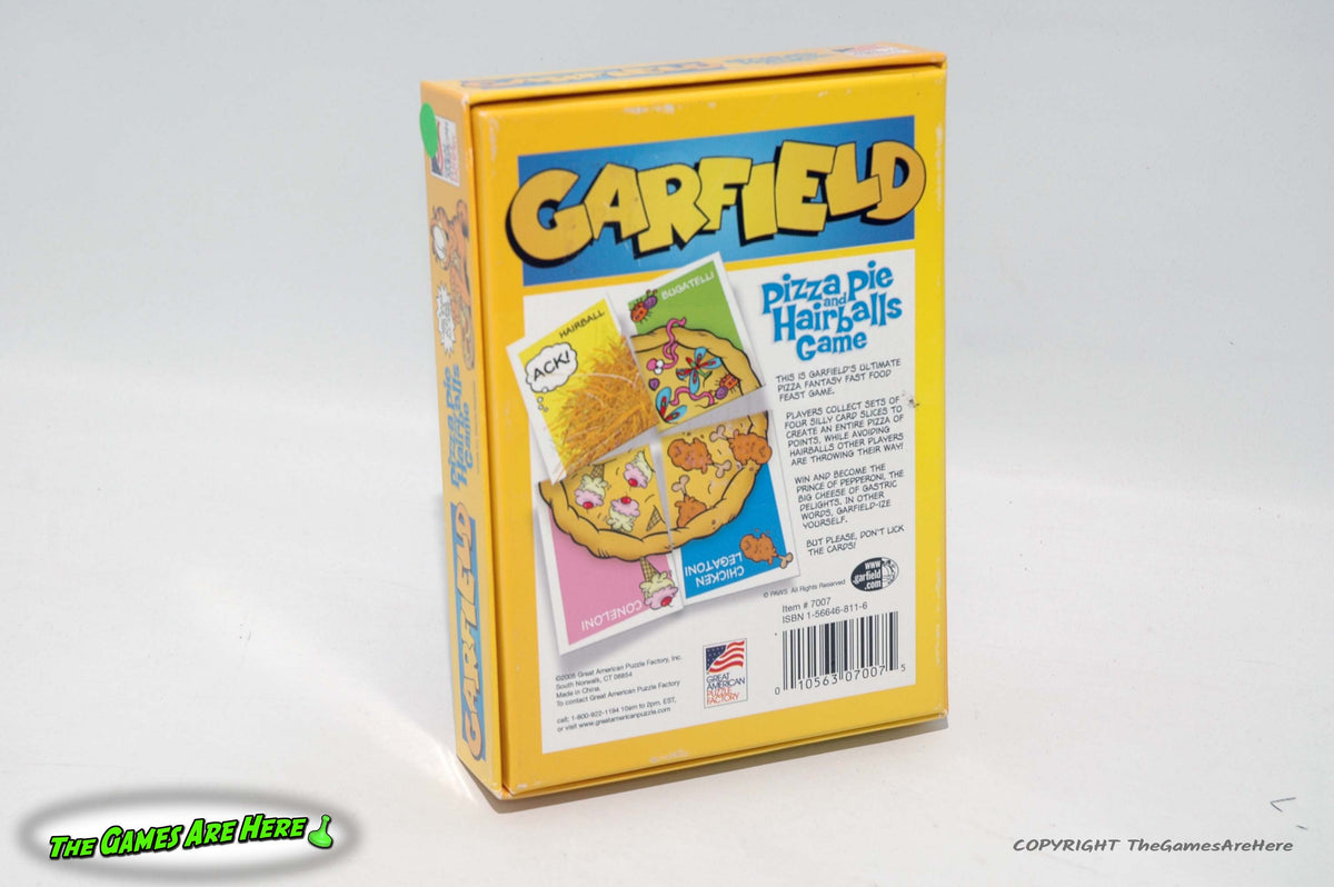 Garfield Pizza Pie and Hairballs Game - Great American Puzzle Factory ...