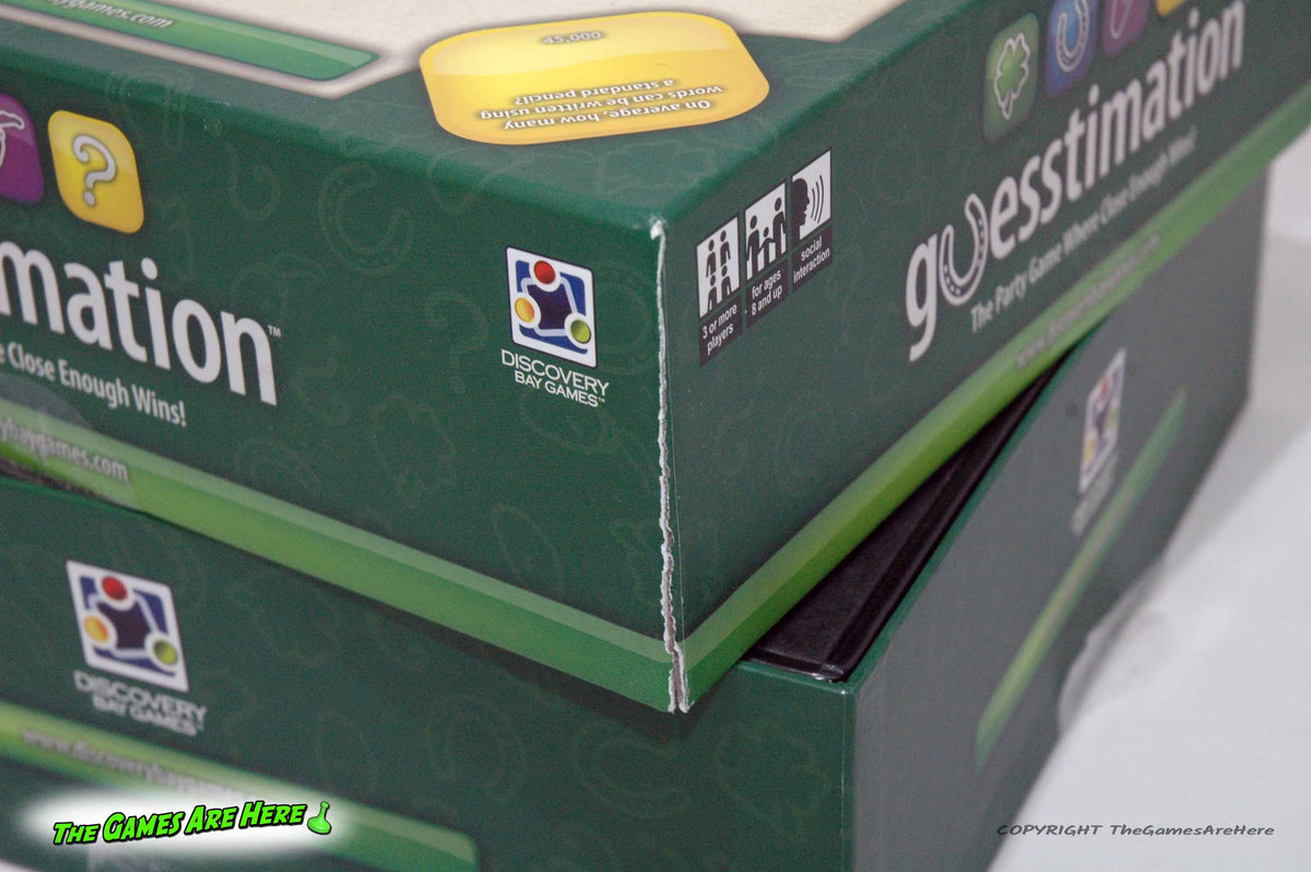 Guesstimation Party Game - Discovery Bay Games 2009 w Sealed Cards ...