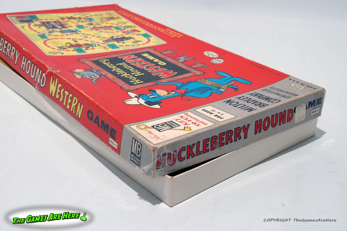 Huckleberry Hound Western Game - Milton Bradley 1959 – The Games Are Here