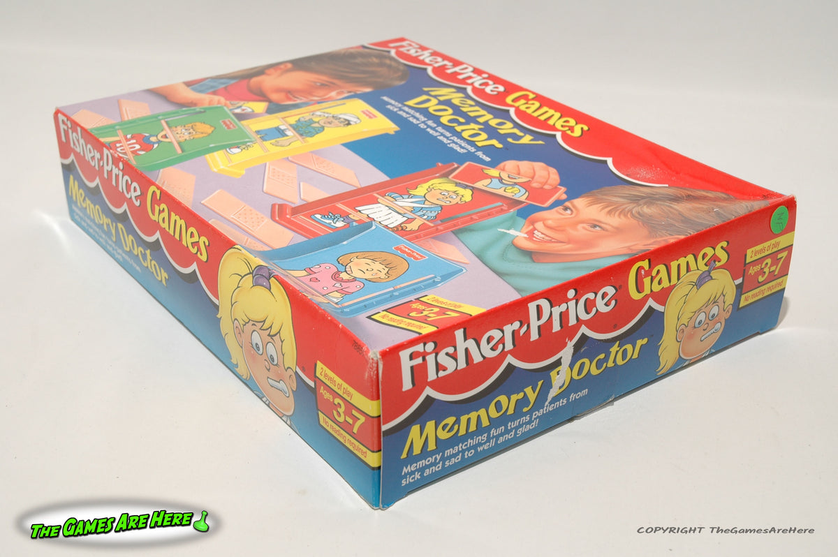 Memory Doctor Game - Fisher Price 1995 w New Parts – The Games Are Here