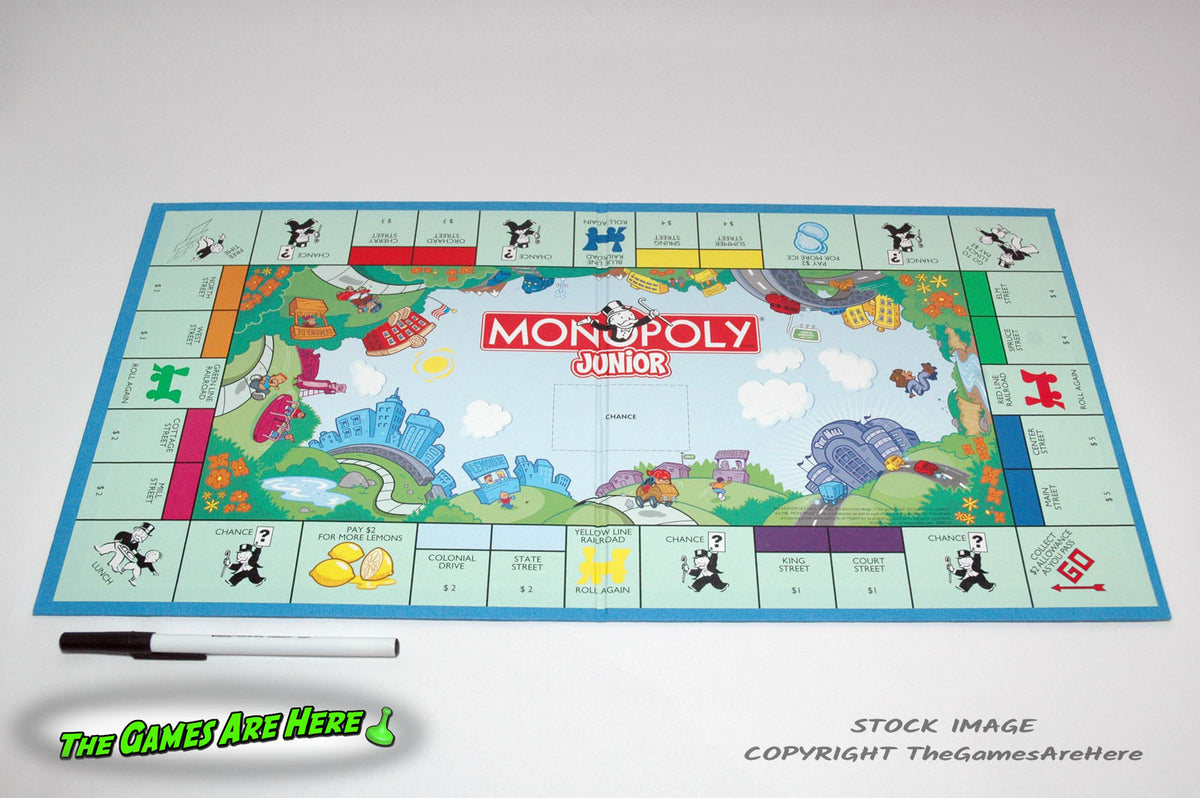 Monopoly Junior - Parker Brothers 2005 Lemonade Stand Version – The ...