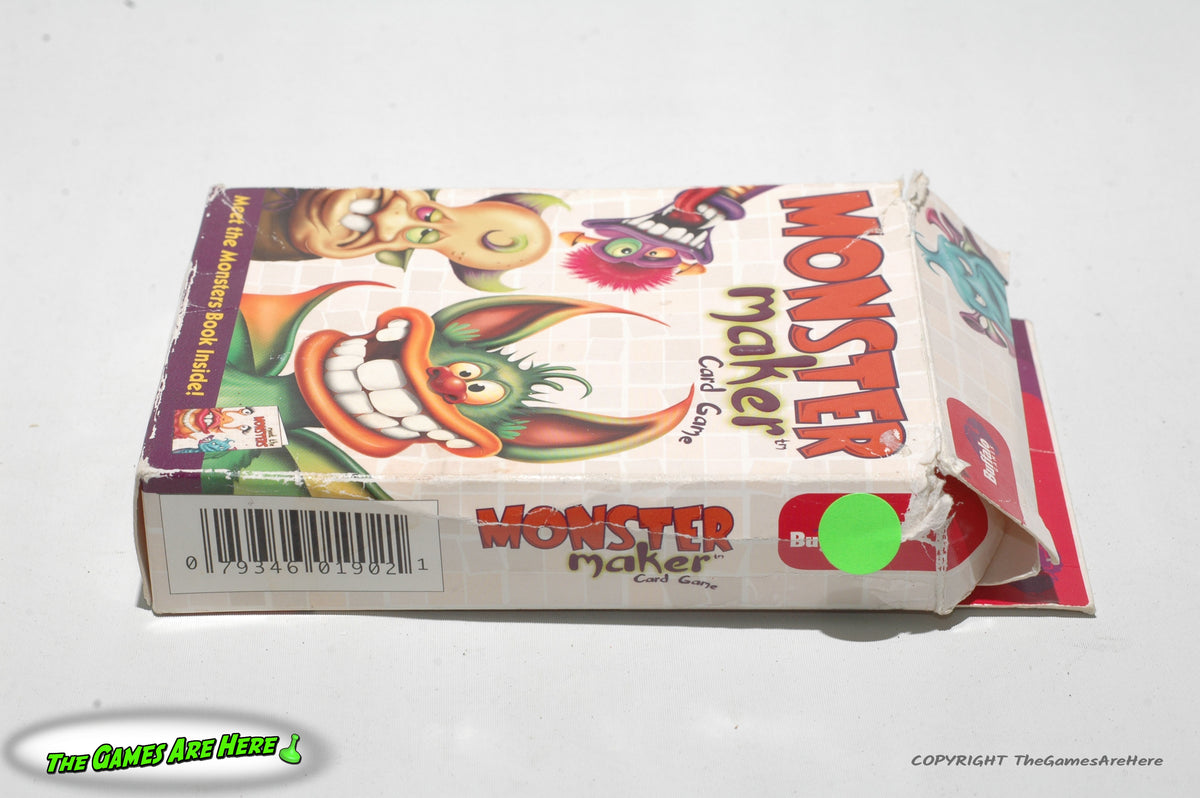 Monster Maker Card Game - Buffalo Games 2006 – The Games Are Here
