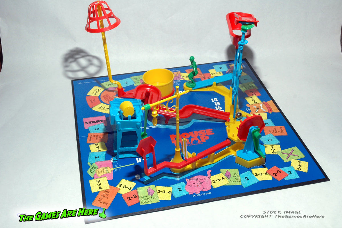 Mouse Trap Board Game - Milton Bradley 1986 – The Games Are Here
