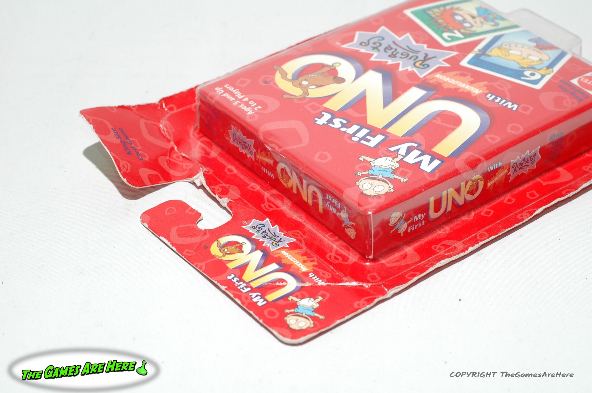 My First UNO Rugrats Edition - Mattel 1997 NEW – The Games Are Here