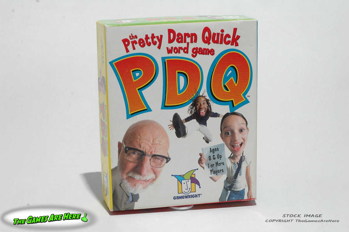 PDQ Card Game - Gamewright 2003 – The Games Are Here