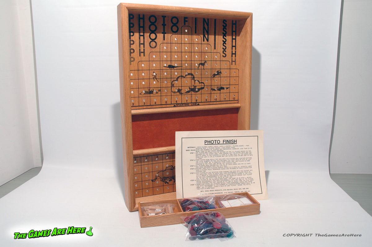 Photo Finish Game - Roka Wood Products Vintage – The Games Are Here